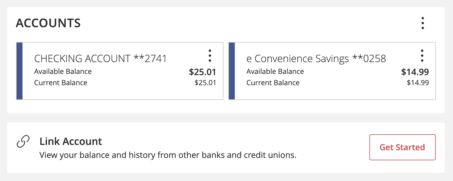 Viewing Accounts | Liberty Savings Bank