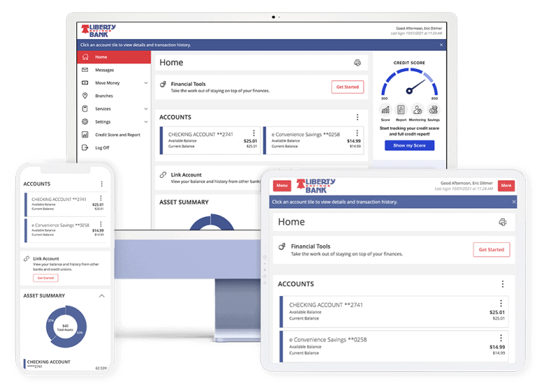 Online and Mobile Banking | Liberty Savings Bank